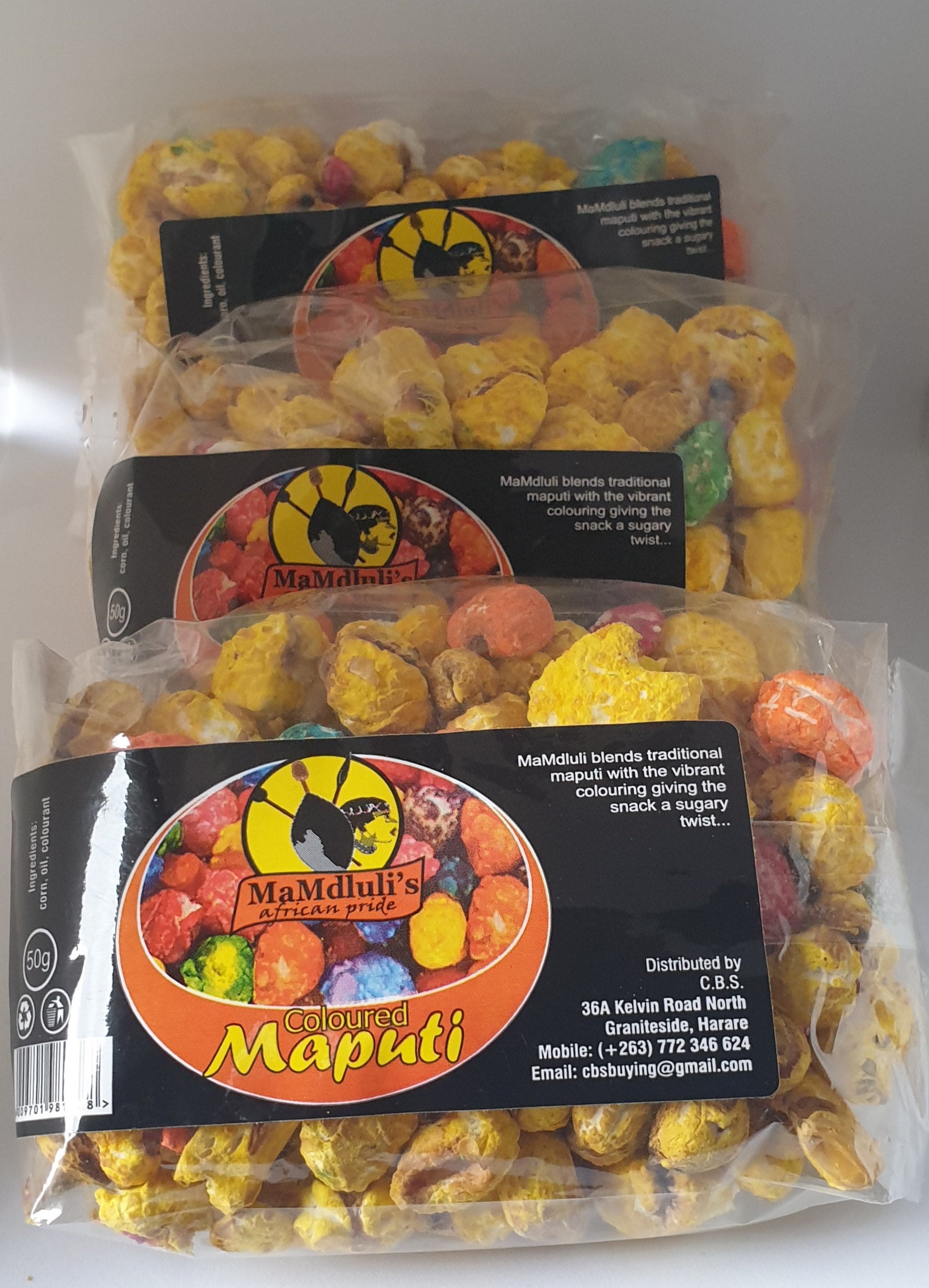 Coloured Maputi | Stebess Group