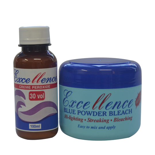 Excellence Blue Powder Bleach Kit | Stebess Group