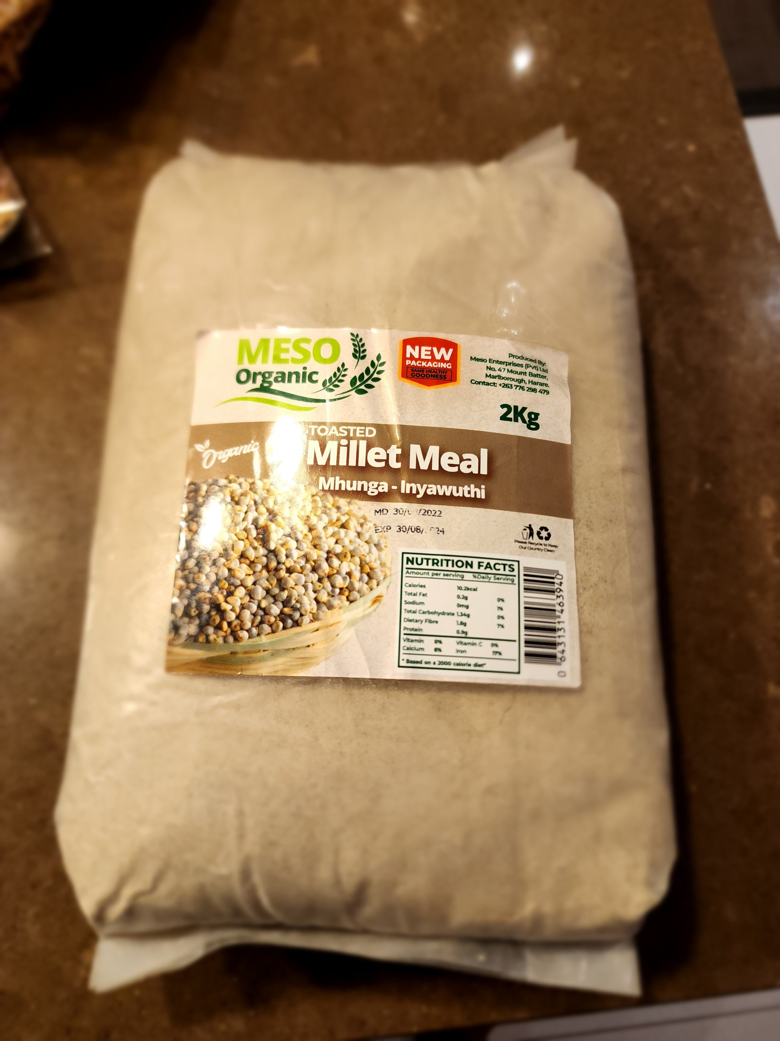 Meso Mhunga (Pearl Millet) 2kg | Stebess Group