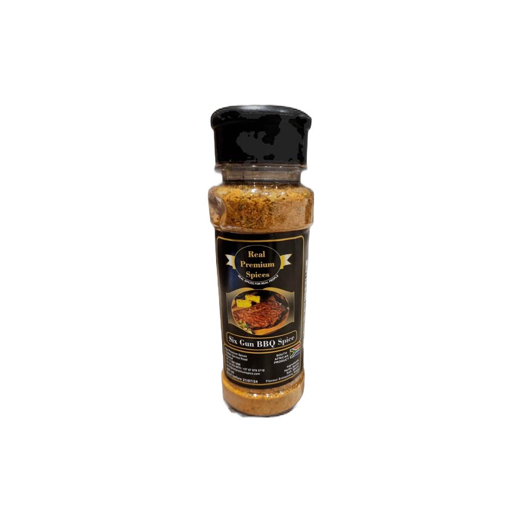 Real Premium Spice - Six Gun Bbq Spice 200ml | Stebess Group